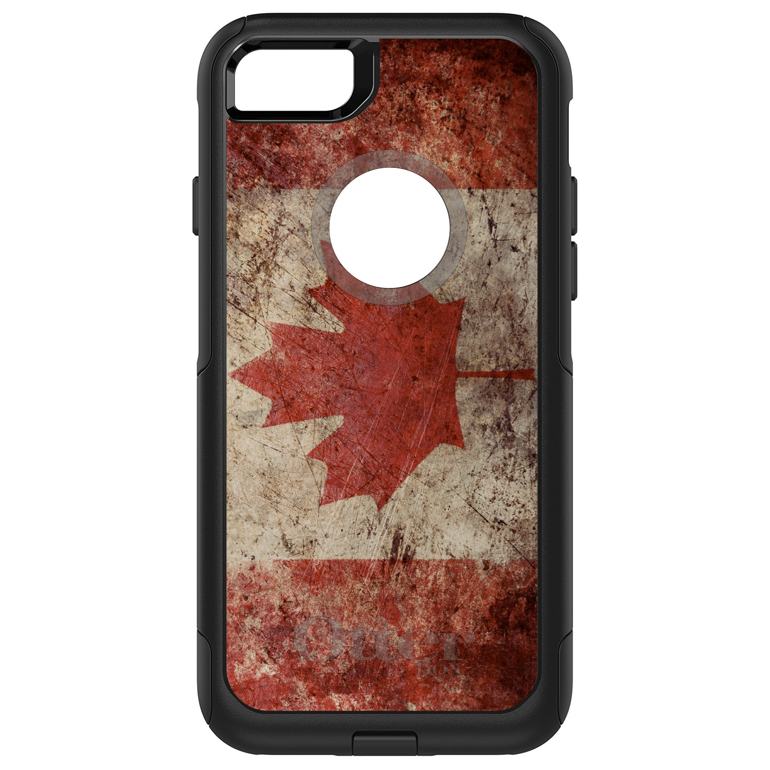 OtterBox Commuter for Apple iPhone (Pick Model) Canadian Flag Old ...