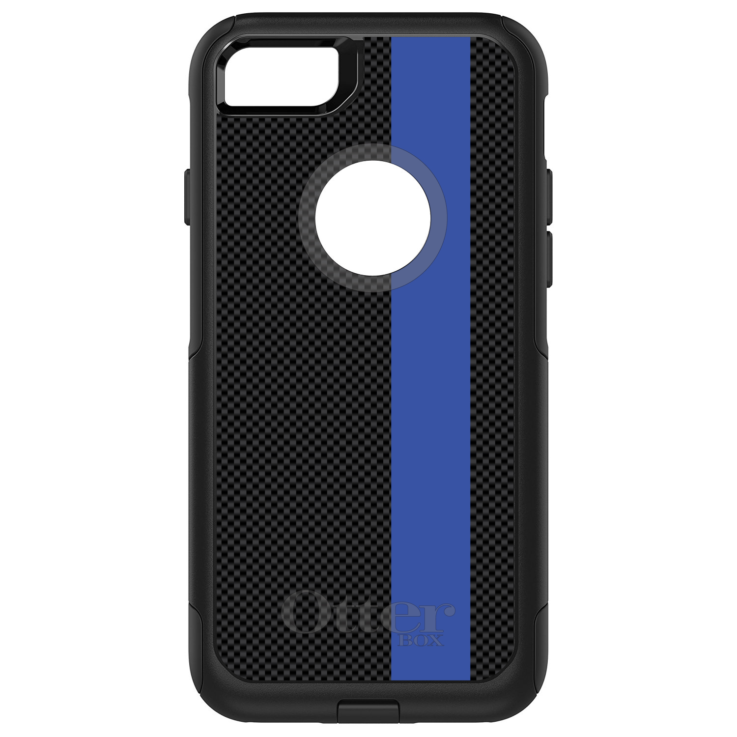 OtterBox Commuter for Apple iPhone (Pick Model) Thin Blue Line Carbon ...