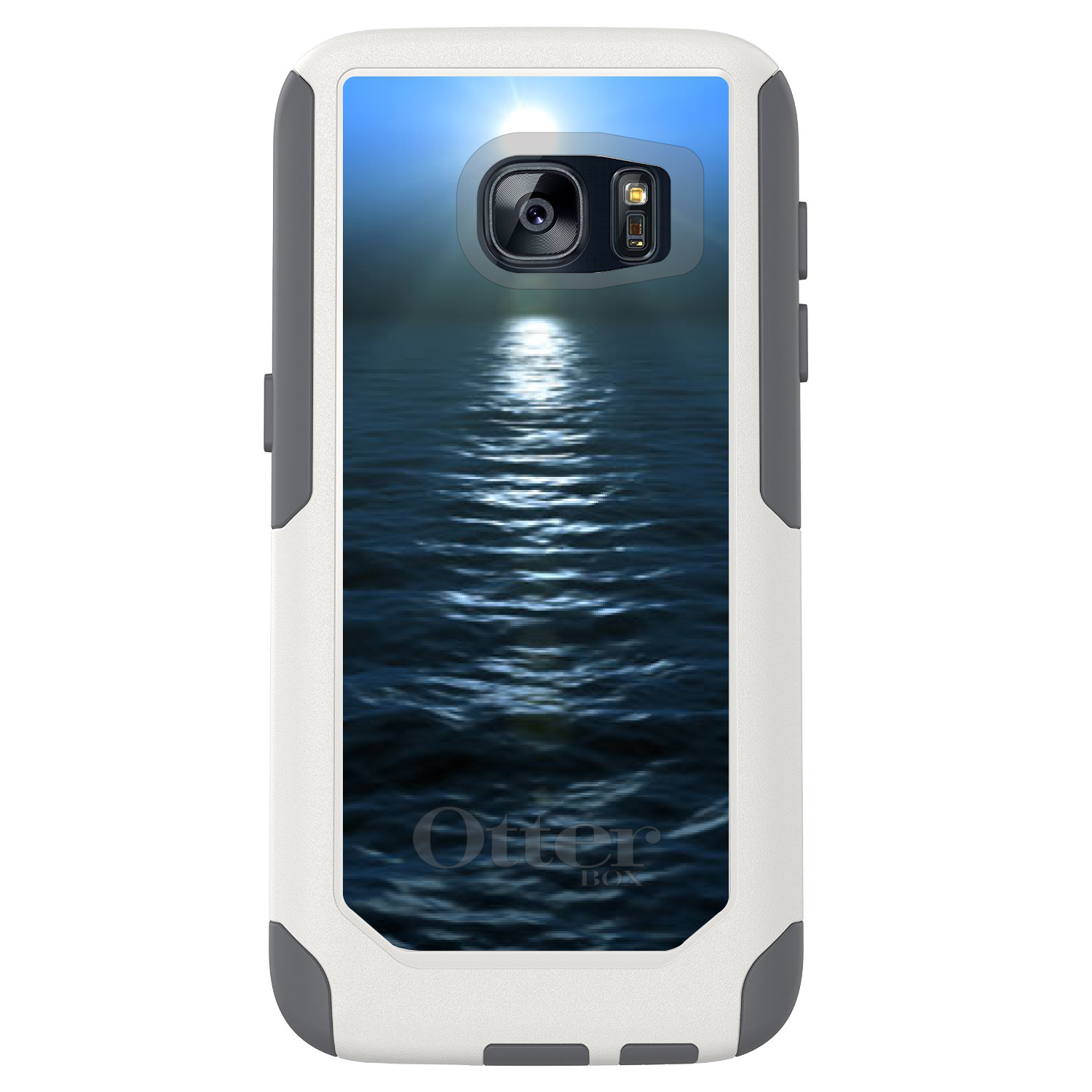 OtterBox Commuter for Galaxy S (Choose Model) Blue Water Ocean Horizon ...