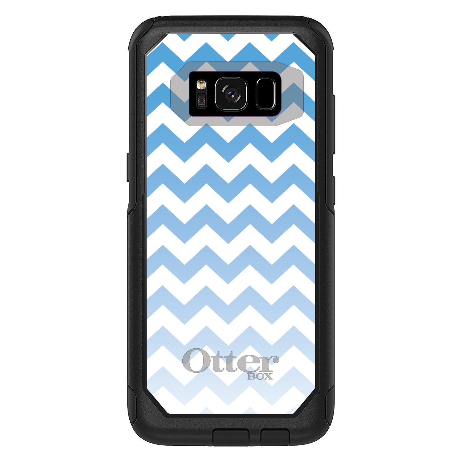OtterBox Commuter for Galaxy S (Choose Model) White Blue Fade Chevron ...