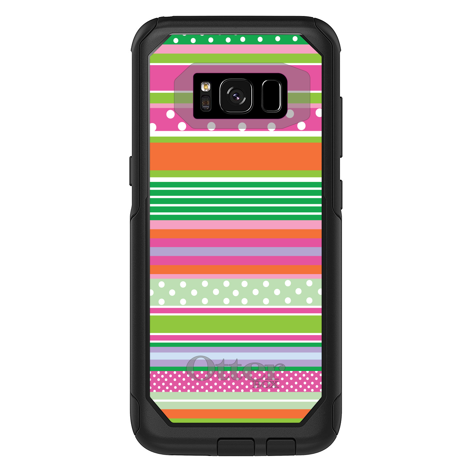 OtterBox Commuter for Galaxy S (Choose Model) Green Pink White Polka ...
