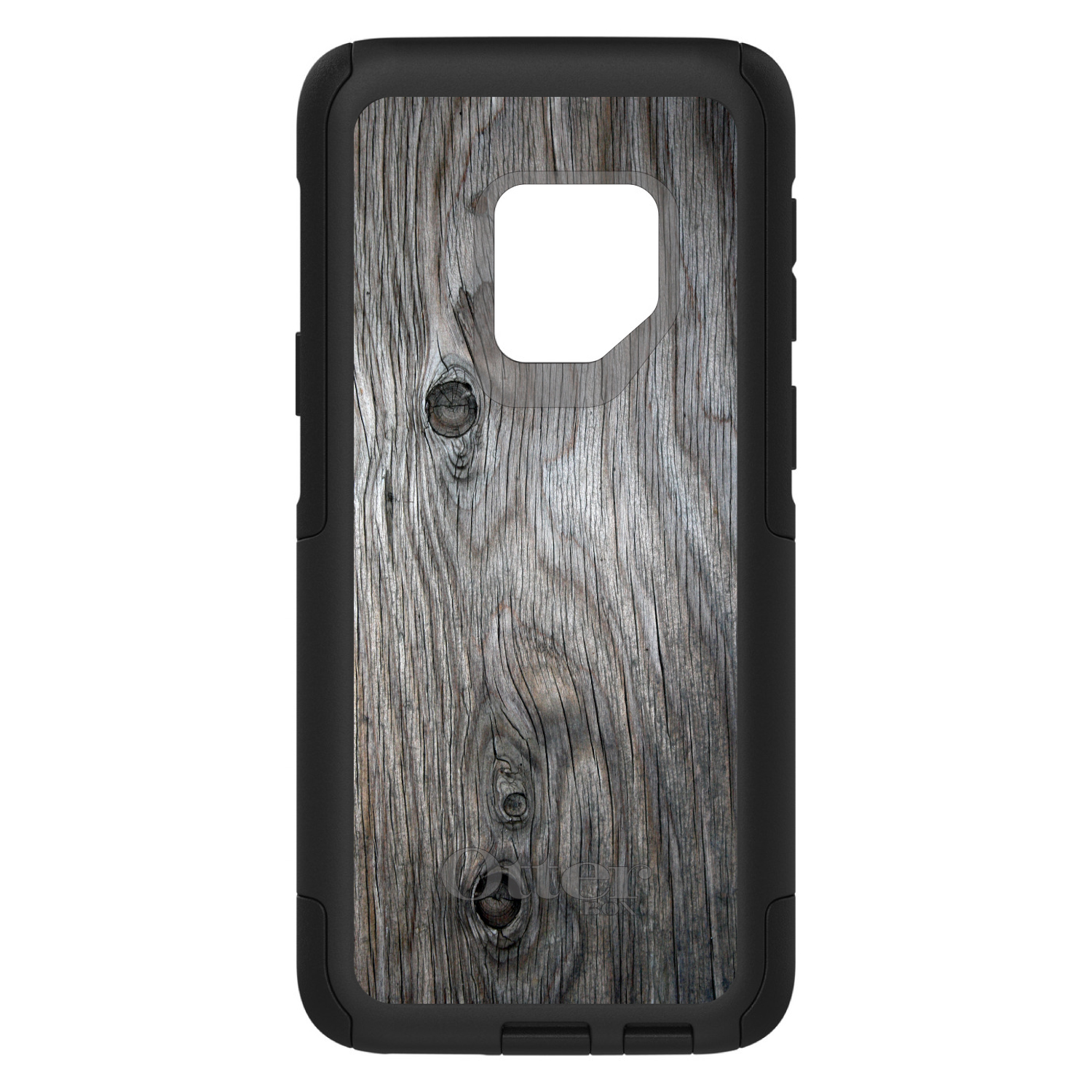 OtterBox Commuter for Galaxy S (Choose Model) Grey Weathered Wood Grain ...