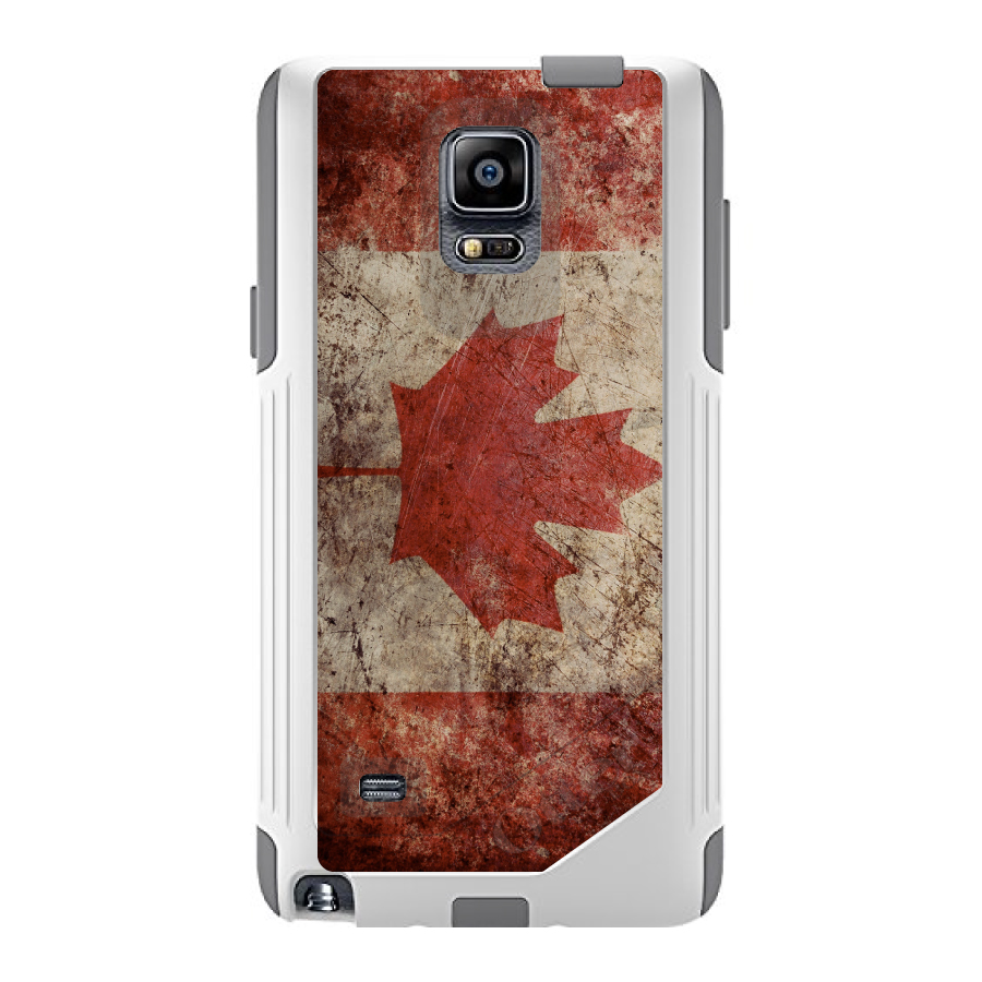 OtterBox Commuter for Galaxy Note(Choose Model)Canadian Flag Old ...