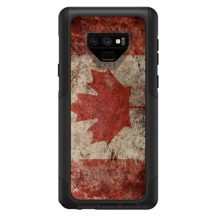 OtterBox Commuter for Galaxy Note(Choose Model)Canadian Flag Old ...