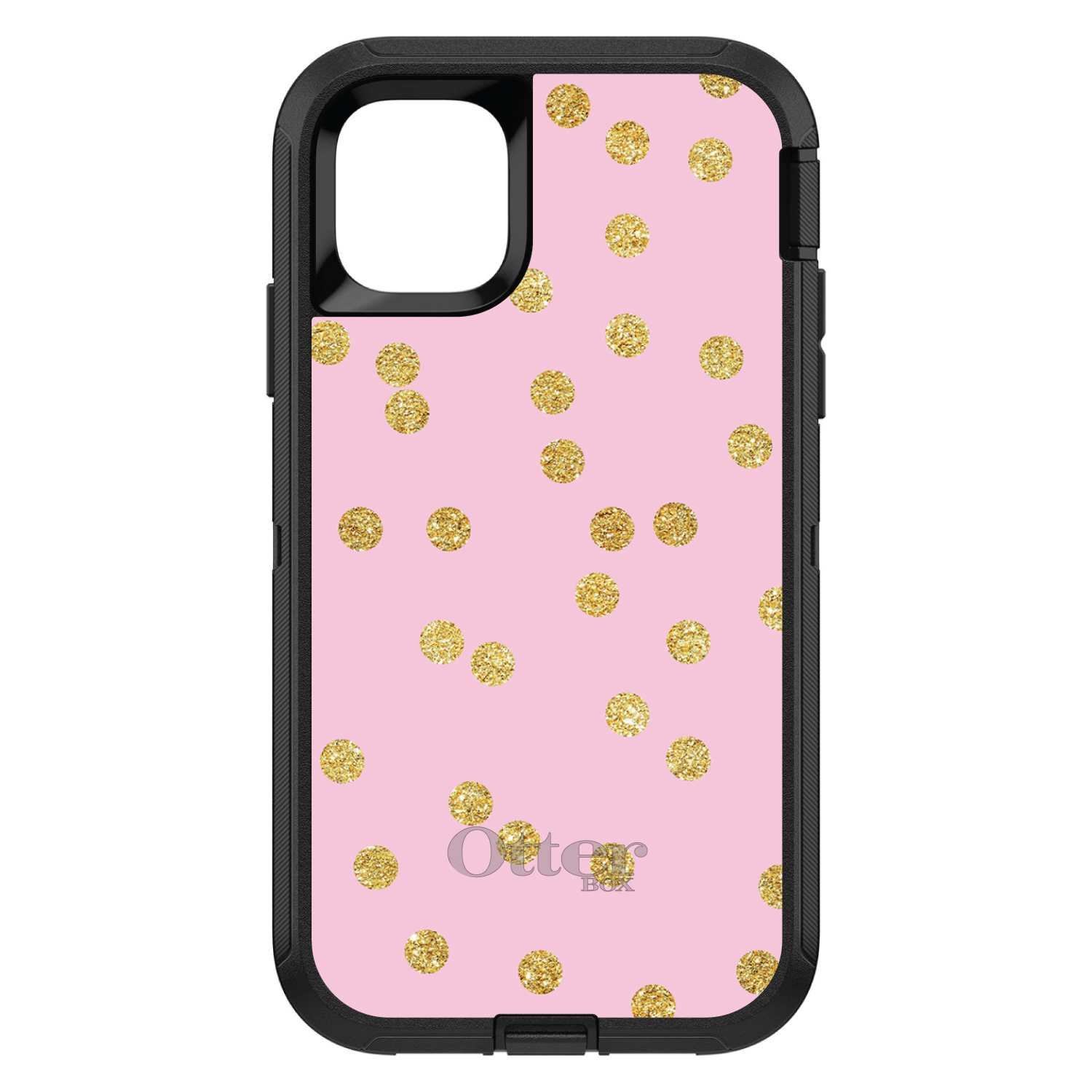 OtterBox Defender for iPhone / Samsung Galaxy - Pink & Gold PrintPolka ...