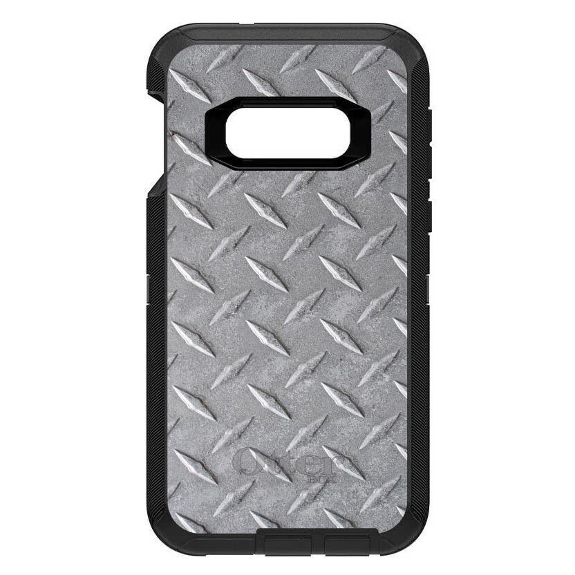 OtterBox Defender for Galaxy S (Choose Model) Grey Diamond Plate Steel ...