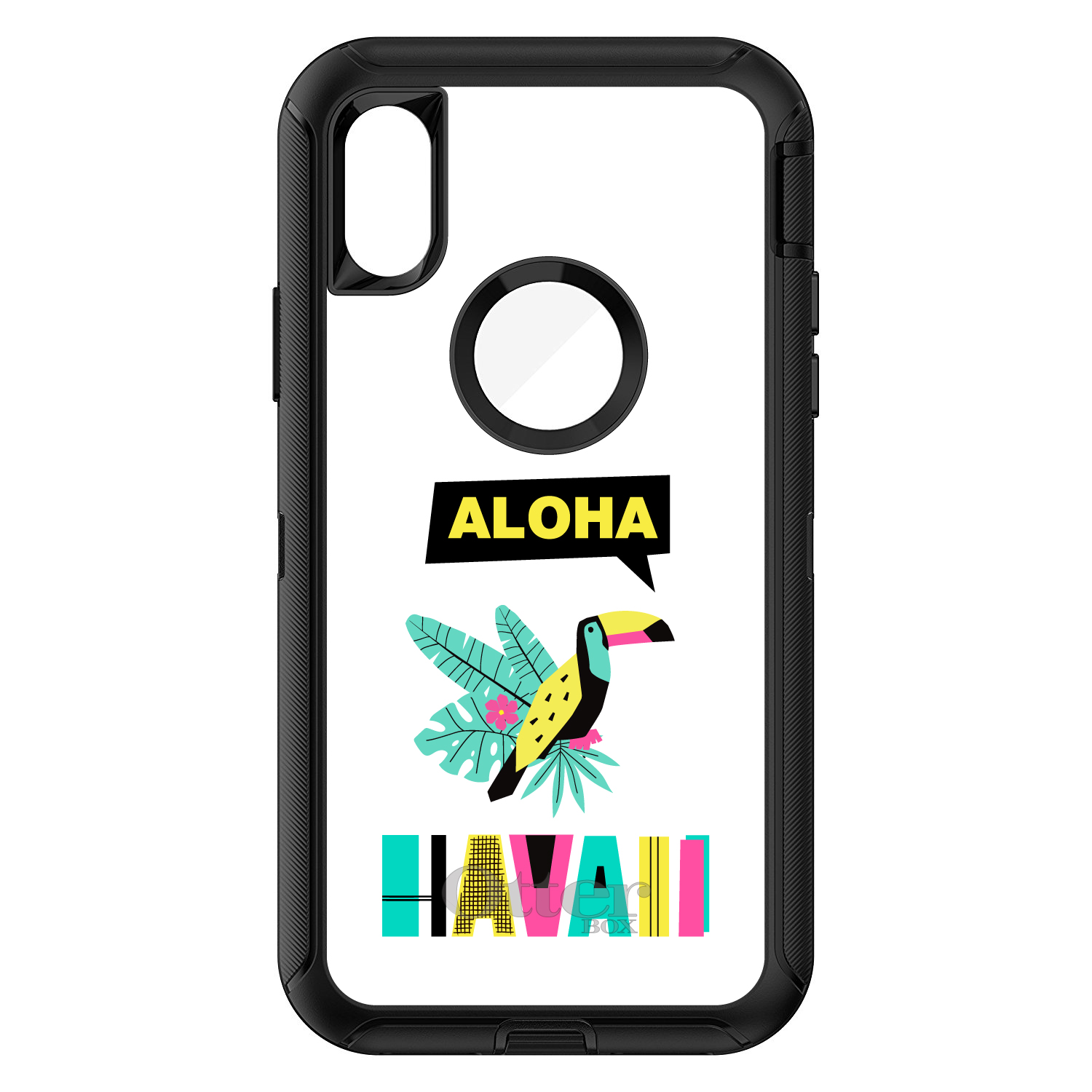 OtterBox Defender for iPhone / Samsung Galaxy - - Aloha Hawaii Yellow ...