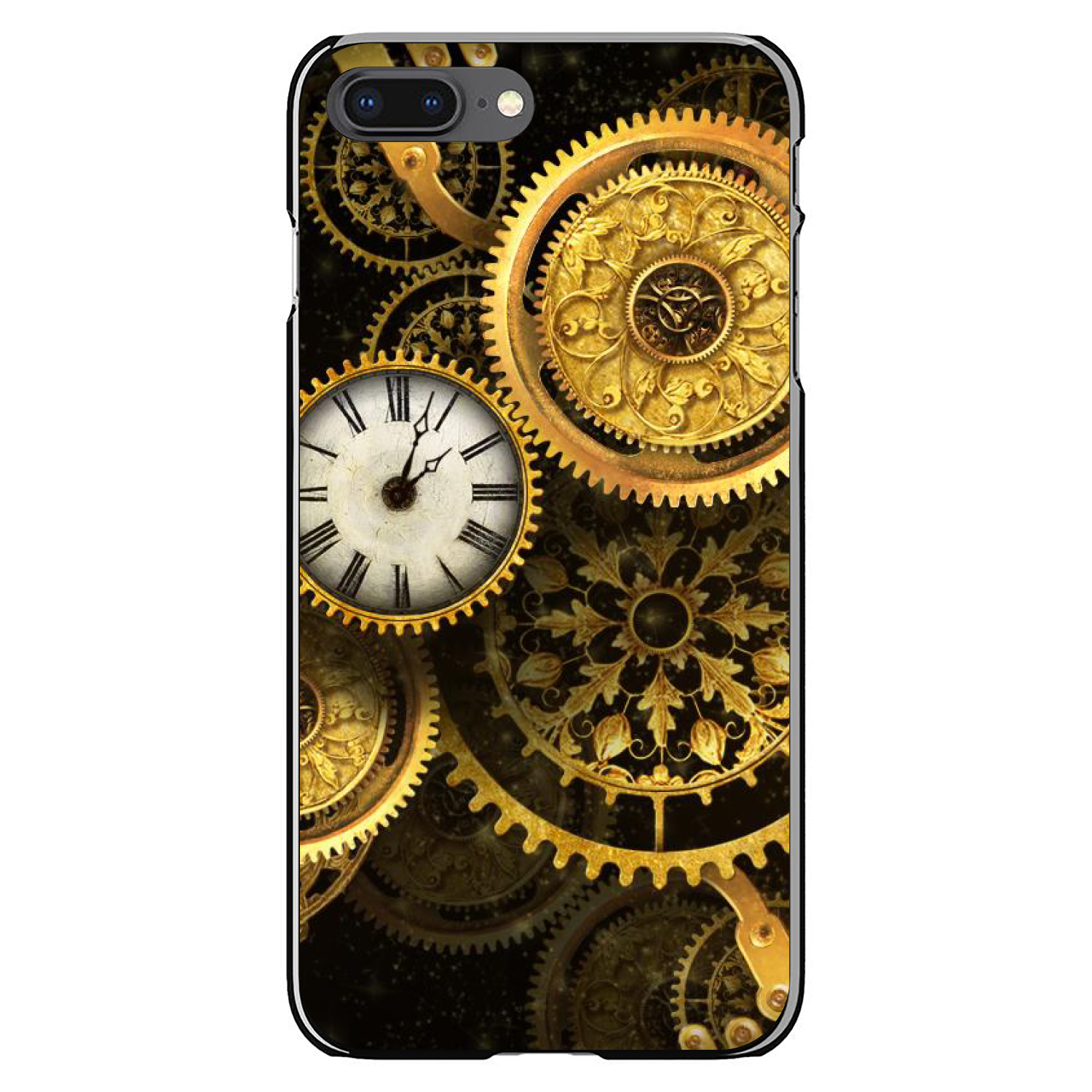 Hard Case Cover for iPhone / Samsung Galaxy Clocks Clockwork Gold | eBay